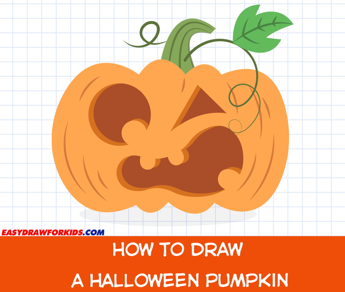 How To Draw A Halloween Pumpkin - 6 Ways (With Pictures)