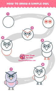How To Draw An Owl - 7 Ways (With Pictures)