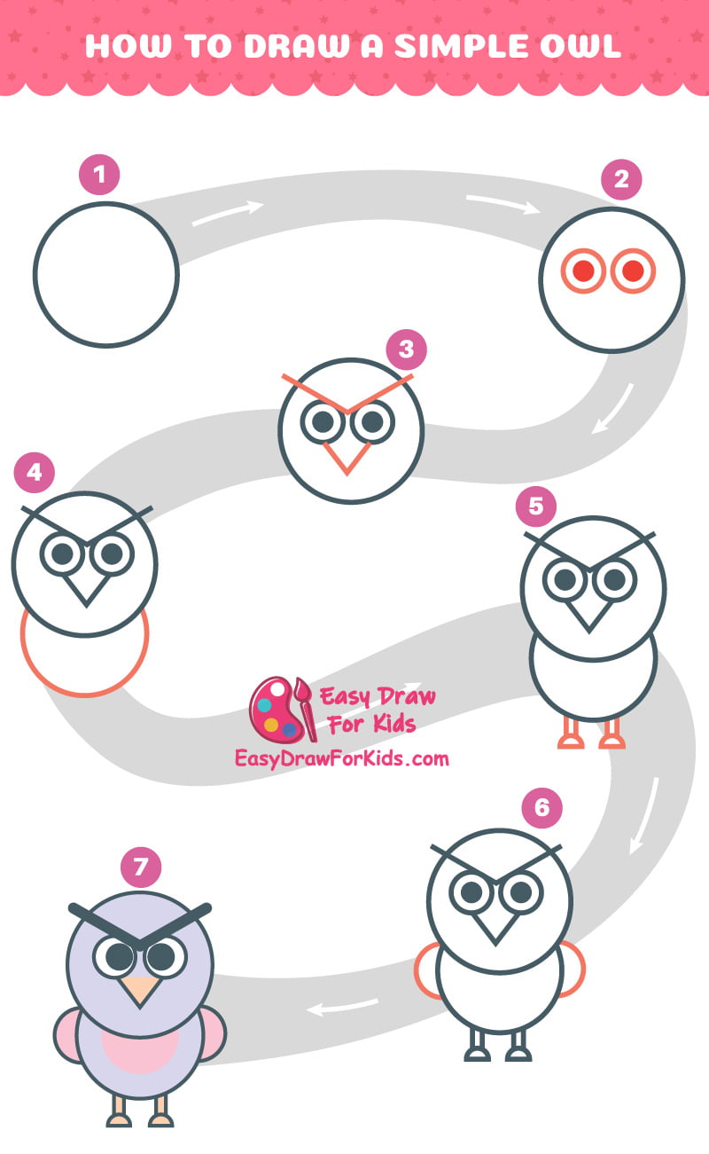 How To Draw An Owl - 7 Ways (With Pictures)