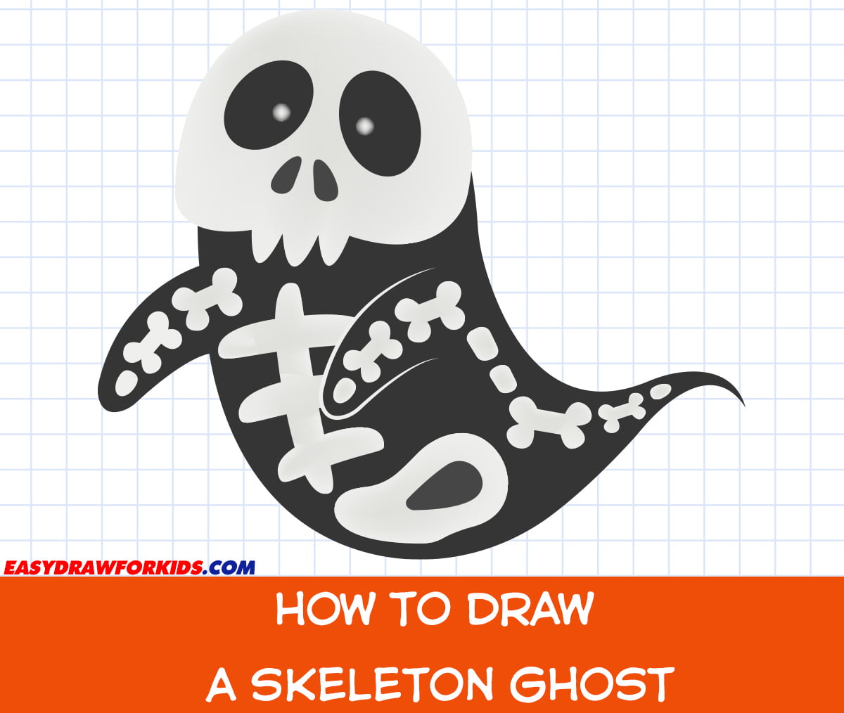 How To Draw A Skeleton - 3 Ways (With Pictures)