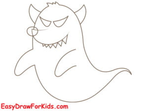 How To Draw A Ghost - 4 Ways (With Pictures)