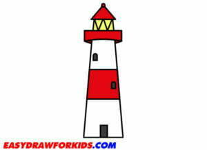 How To Draw A Lighthouse - 3 Ways (With Pictures)