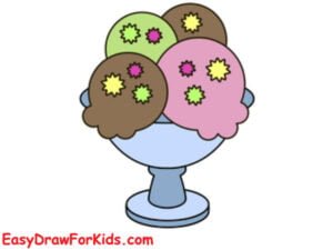 How To Draw An Ice Cream - 5 Ways (With Pictures)