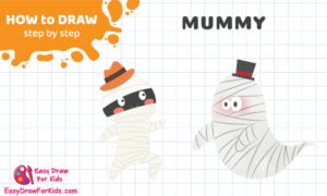 How To Draw A Mummy - 2 Ways (With Pictures)