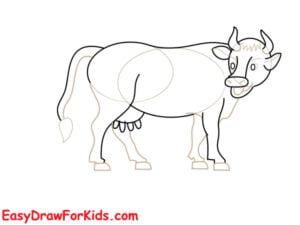 How To Draw A Cow - 7 Ways (With Pictures)