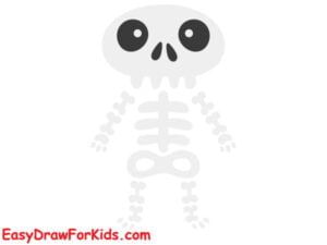 How To Draw A Skeleton - 3 Ways (With Pictures)