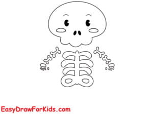 How To Draw A Skeleton - 3 Ways (With Pictures)