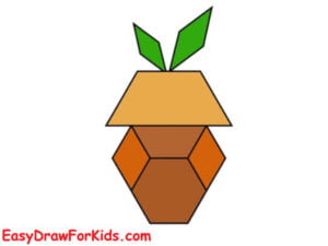 How To Draw An Acorn - 3 Ways (With Pictures)