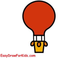 How To Draw A Hot Air Balloon - 4 Ways (With Pictures)