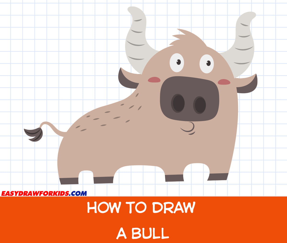 How To Draw A Bull