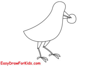 How To Draw A Crow - 3 Steps (With Pictures)