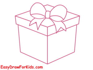 How To Draw A Gift Box - 4 Ways (With Pictures)