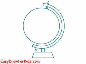 How To Draw A Globe - 2 Ways (With Pictures)