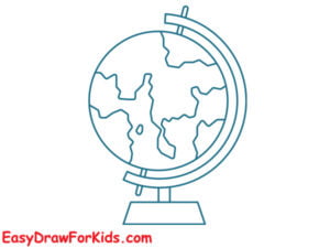 How To Draw A Globe - 2 Ways (With Pictures)