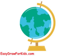 How To Draw A Globe - 2 Ways (With Pictures)