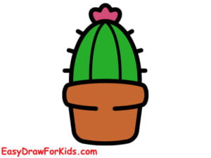 How To Draw A Cactus - 3 Ways (With Pictures)