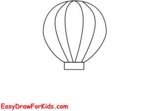 How To Draw A Hot Air Balloon - 4 Ways (With Pictures)