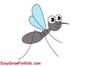 How To Draw A Mosquito - 4 Ways (With Pictures)