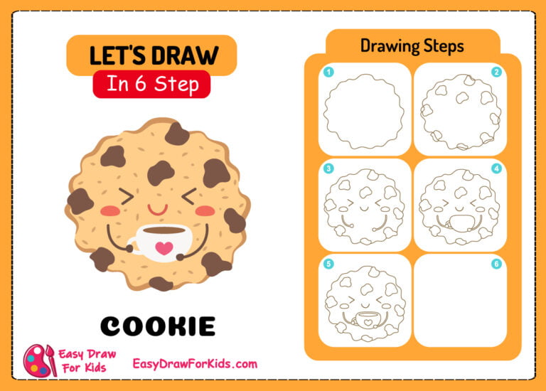 How To Draw A Cookie - 9 Ways (With Pictures)