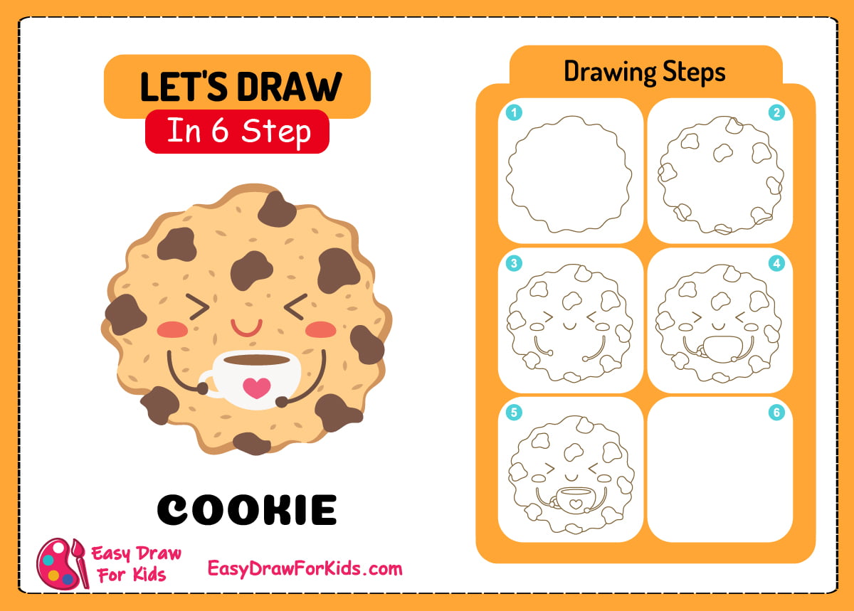 How To Draw A Cookie - 9 Ways (With Pictures)