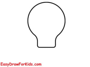 How To Draw A Light Bulb – 2 Ways (With Pictures)
