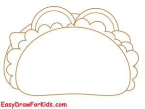 How To Draw A Taco - 3 Ways (With Pictures)