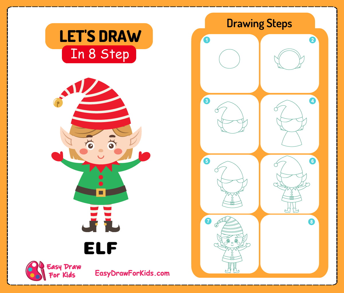 How To Draw An Elf – 3 Ways (With Pictures)