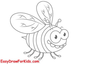 How To Draw A Bee - 7 Ways (With Pictures)