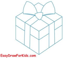How To Draw A Gift Box - 4 Ways (With Pictures)