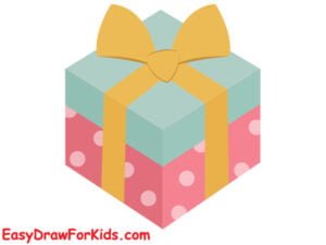 How To Draw A Gift Box - 4 Ways (With Pictures)