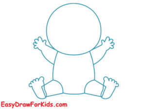 How To Draw A Baby - 6 Steps (With Pictures)