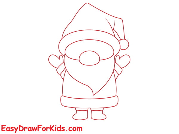 How To Draw Santa Claus - 5 Ways (With Pictures)