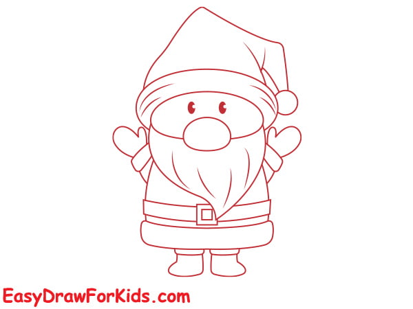 How To Draw Santa Claus - 5 Ways (With Pictures)