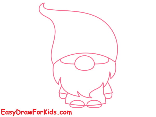 How To Draw A Gnome - 8 Steps (With Pictures)