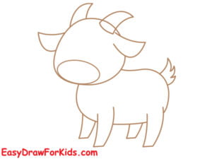 How To Draw A Goat - 4 Ways (With Pictures)