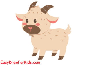 How To Draw A Goat - 4 Ways (With Pictures)