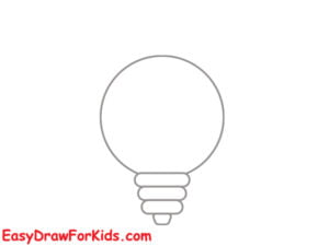 How To Draw A Light Bulb – 2 Ways (With Pictures)