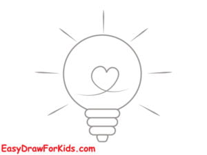 How To Draw A Light Bulb – 2 Ways (With Pictures)
