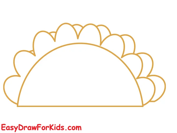 How To Draw A Taco | Easy Draw For Kids