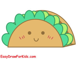 How To Draw A Taco - 3 Ways (With Pictures)