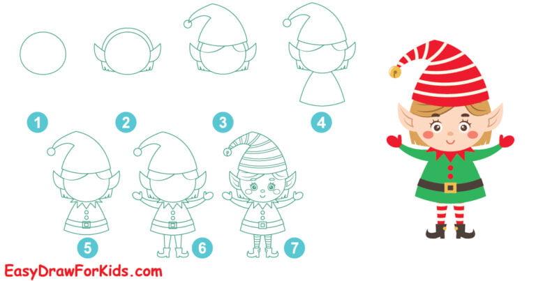 How To Draw An Elf – 3 Ways (With Pictures)