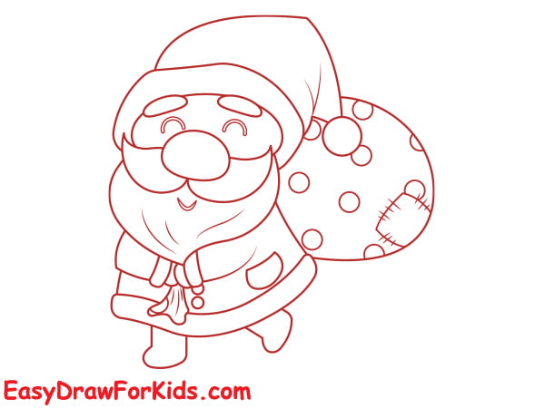How To Draw Santa Claus - 5 Ways (With Pictures)