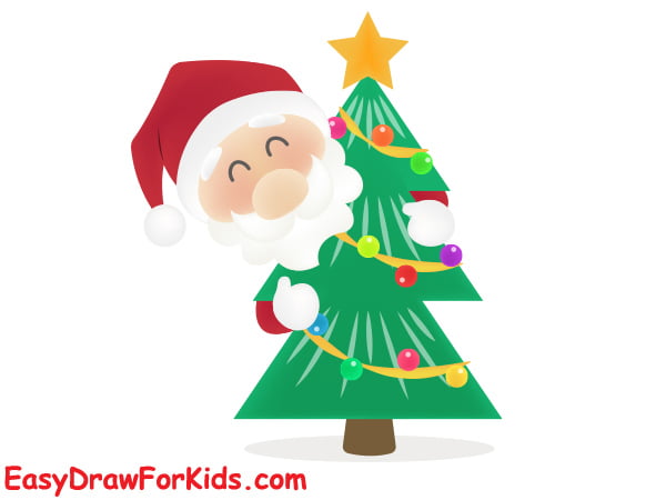 How To Draw Santa Claus - 5 Ways (With Pictures)