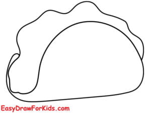 How To Draw A Taco - 3 Ways (With Pictures)