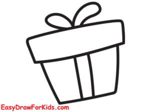 How To Draw A Gift Box - 4 Ways (With Pictures)