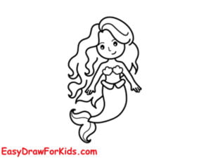 How To Draw A Mermaid - 4 Ways (With Pictures)