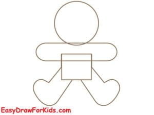 How To Draw A Gingerbread Man - 5 Ways (With Pictures)