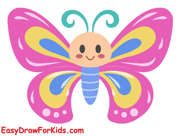 How To Draw A Butterfly – 5 Ways (With Pictures)