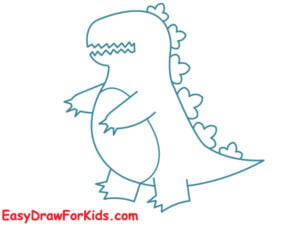 How To Draw Godzilla - 3 Ways (With Pictures)