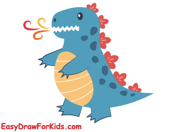 How To Draw Godzilla - 3 Ways (With Pictures)